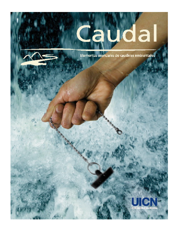 (PDF) Caudal : elementos esenciales de caudales ambientales | Megan ...