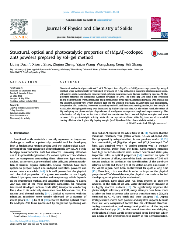 (PDF) Structural, optical and photocatalytic properties of NiO–SiO2 ...