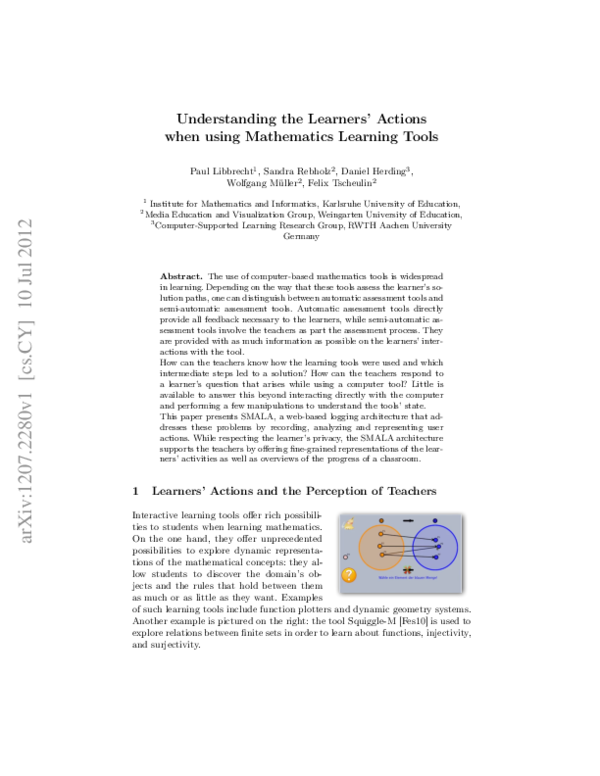 (PDF) Intelligent Computer Mathematics