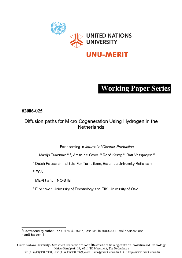 (PDF) Journal of cleaner Production