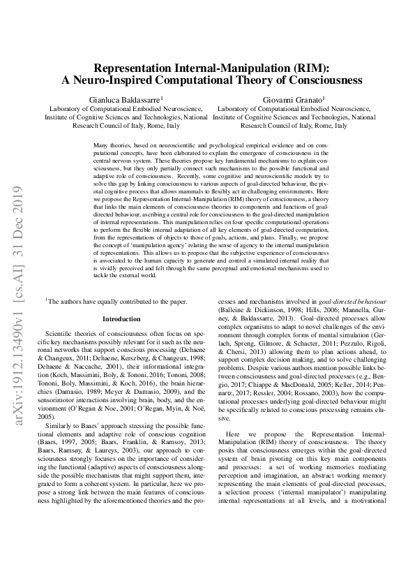 (PDF) Representation Internal-Manipulation (RIM): A Neuro-Inspired ...