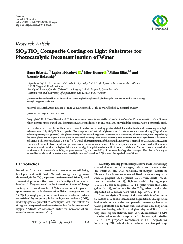 (PDF) SiO2/TiO2 Composite Coating on Light Substrates for ...