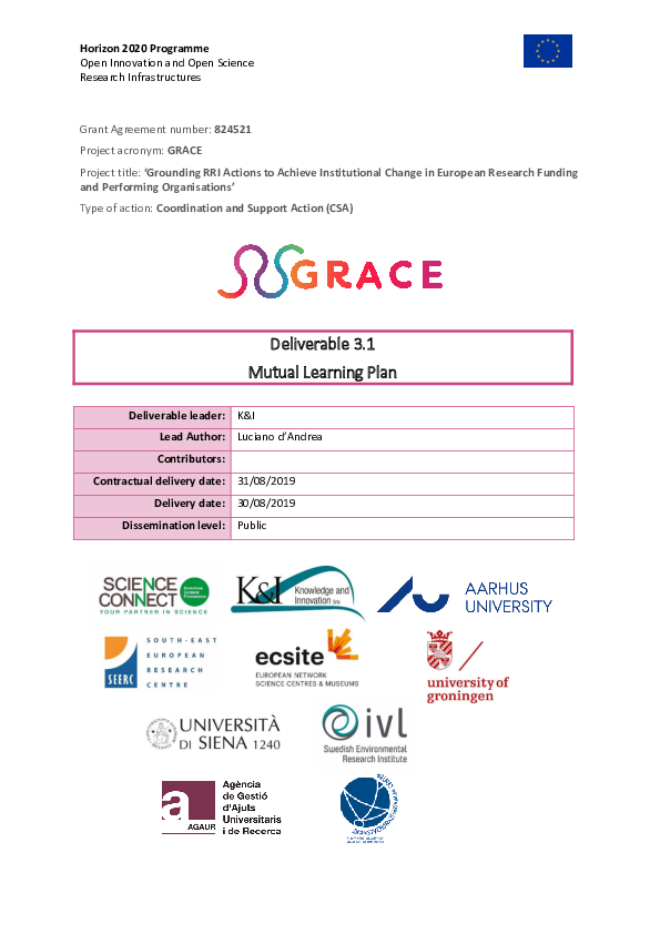 (PDF) Mutual Learning Plan