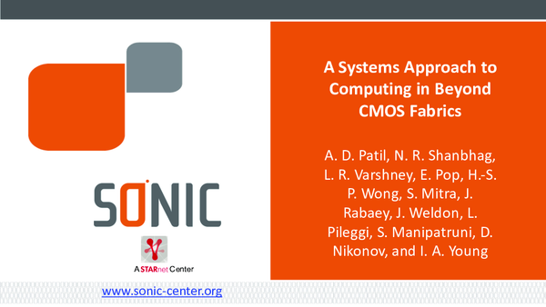 (PDF) A systems approach to computing in beyond CMOS fabrics ...
