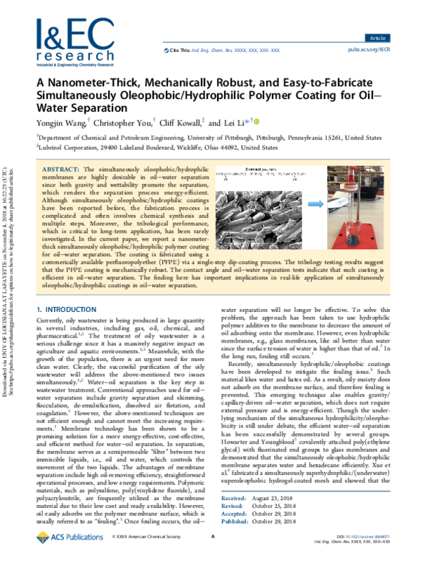 (PDF) A Nanometer-Thick, Mechanically Robust, and Easy-to-Fabricate ...