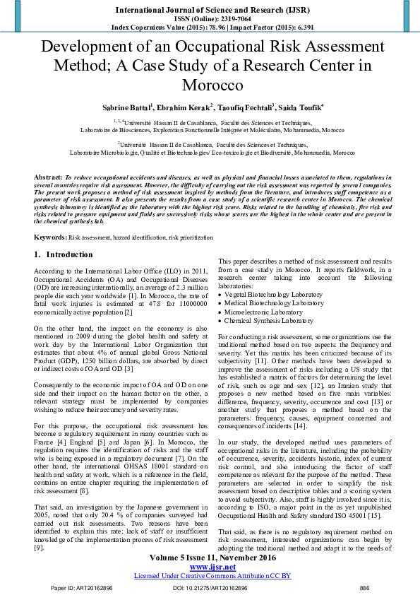 (PDF) Licensed Under Creative Commons Attribution CC BY Development of ...