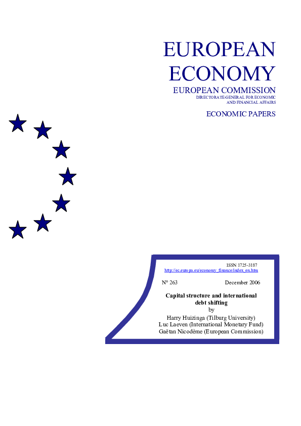(PDF) European Economy European Commission Directorate-General for ...