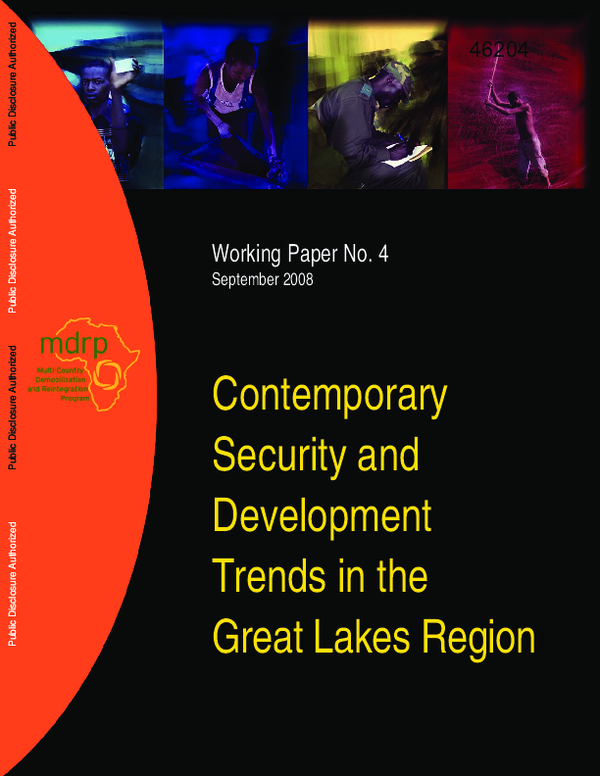 (PDF) Contemporary Security and Development Trends in the Great Lakes ...