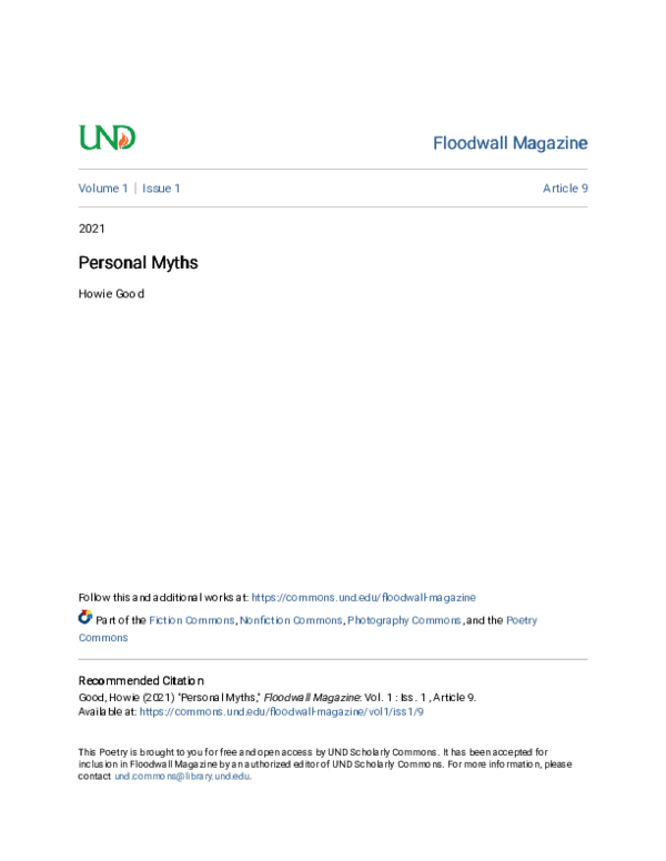 (PDF) Personal Myths