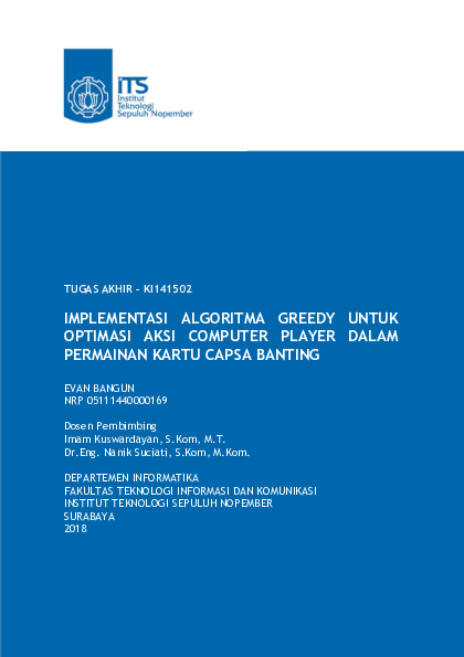 (PDF) Implementasi Algoritma Greedy untuk Optimasi Aksi Computer Player dalam Permainan Kartu ...