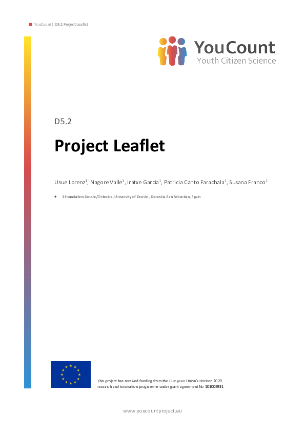 (PDF) D5.2 Project Leaflet