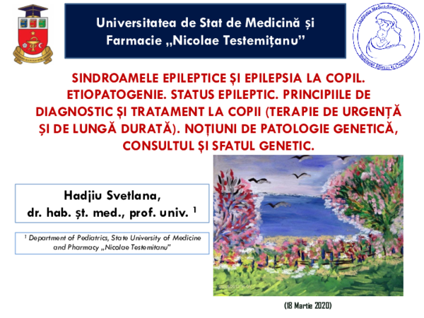 (PDF) Convulsiile si epilepsia la copii