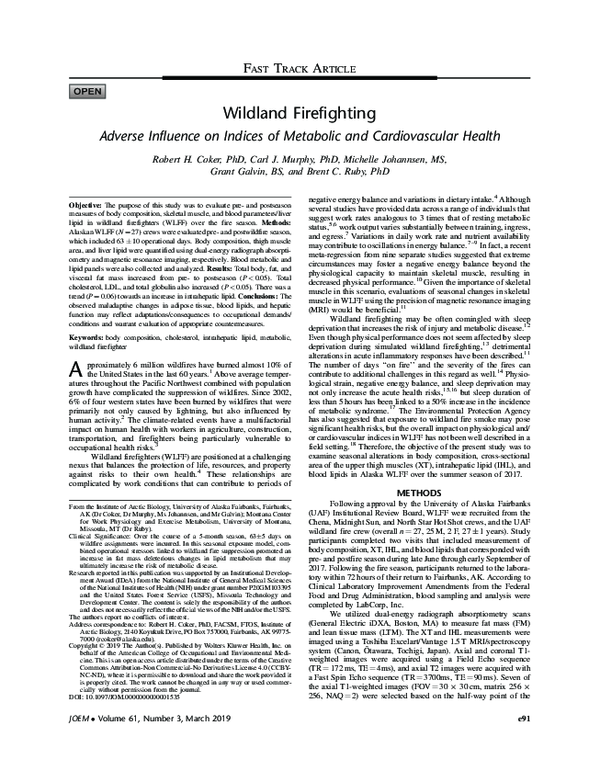 (PDF) Wildland Firefighting