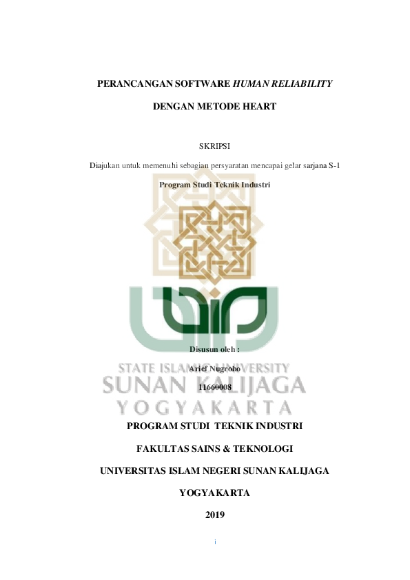 (PDF) Perancangan Software Human Reliability Dengan Metode Heart