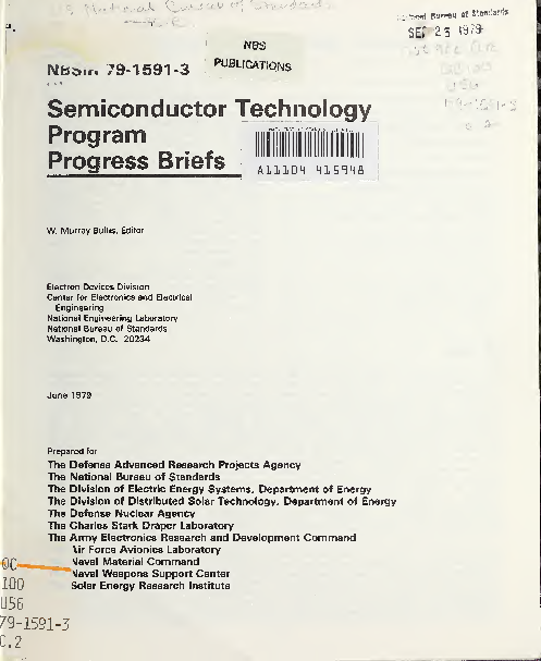 (PDF) Semiconductor technology program