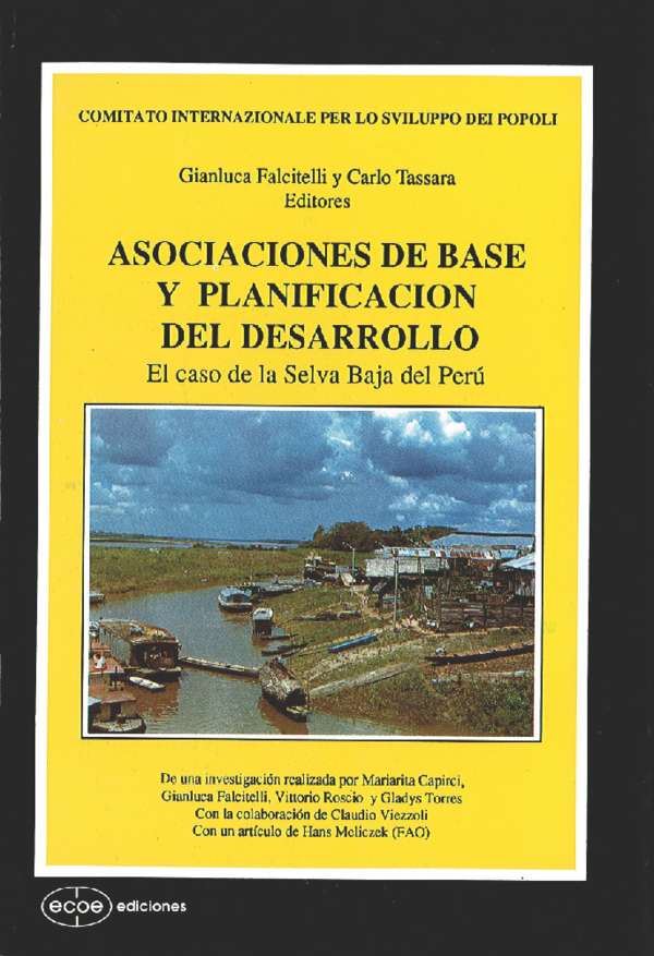 (PDF) Asociaciones de base y planificación del desarrollo. El caso de ...