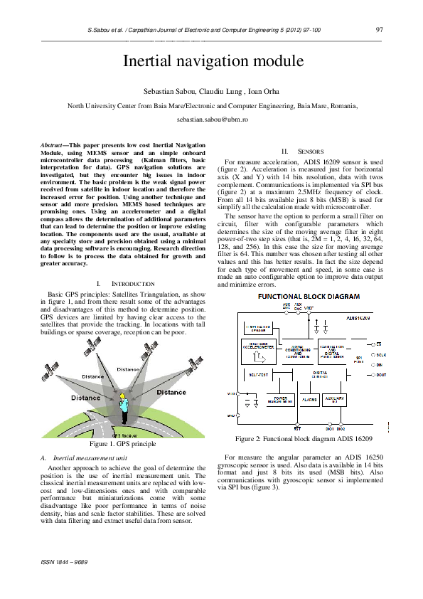 (PDF) Inertial navigation module