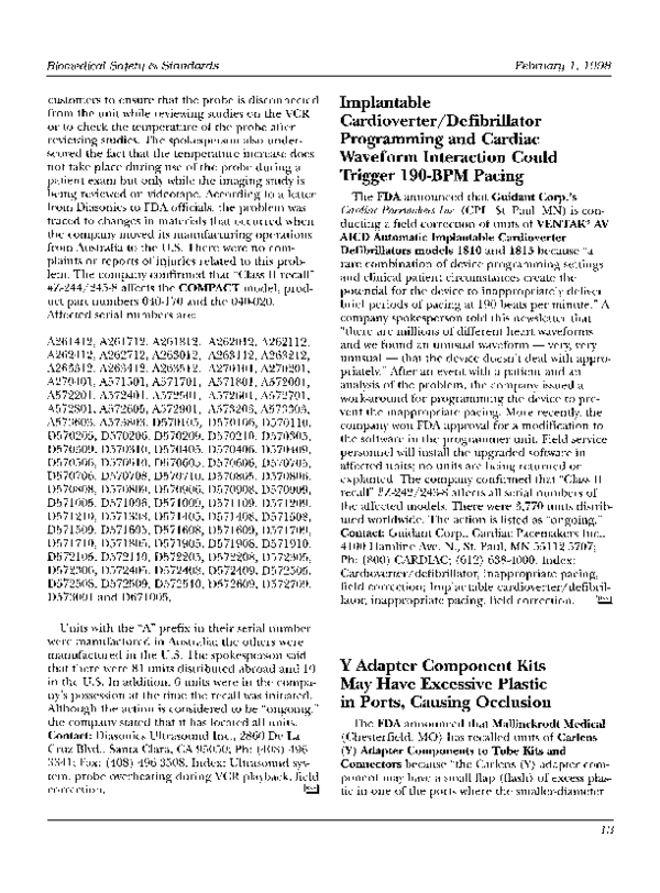 (PDF) Implantable cardioverter-defibrillator programming and electrical ...