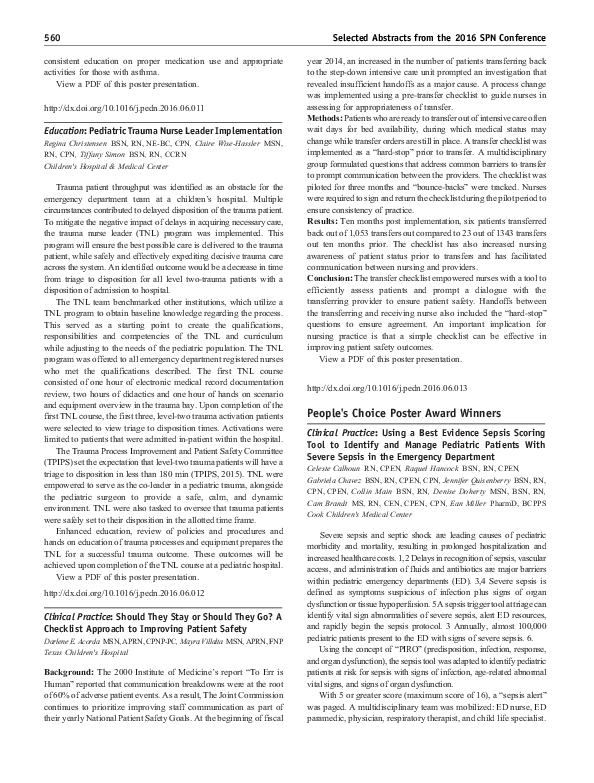 (PDF) Clinical Practice: Using a Best Evidence Sepsis Scoring Tool to ...