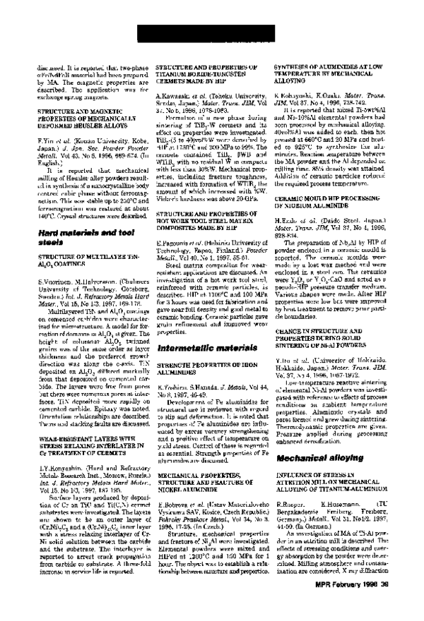 (PDF) Structure and properties of hot work tool steel matrix composites ...