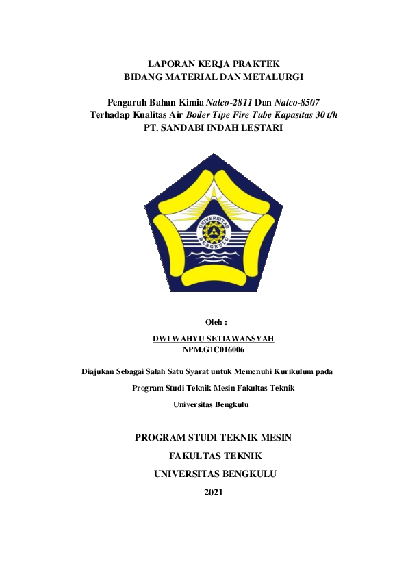 (PDF) LAPORAN KERJA PRAKTEK BIDANG MATERIAL DAN METALURGIPengaruh Bahan ...