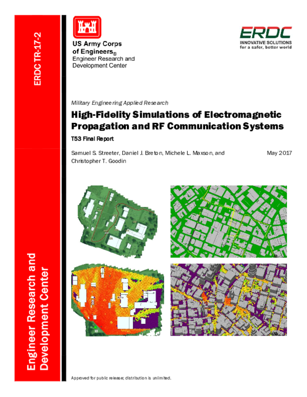 (PDF) High-fidelity simulations of electromagnetic propagation and RF communication systems ...