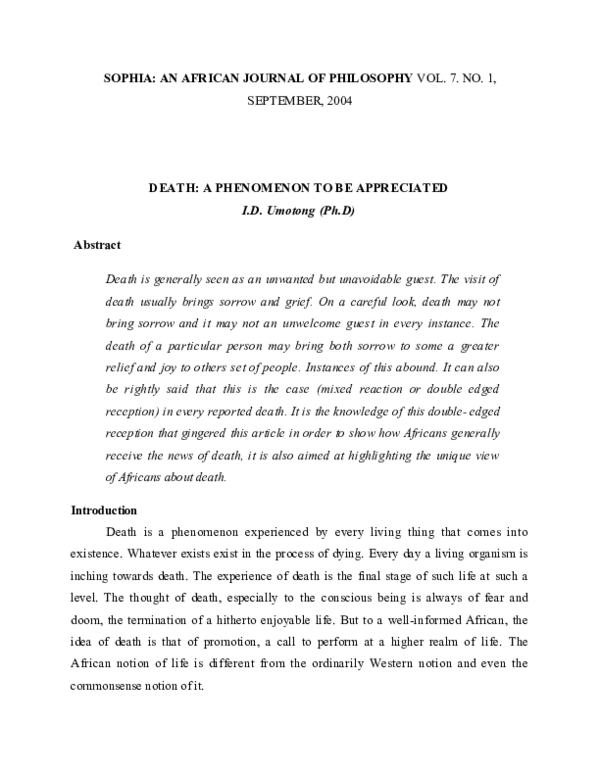 (DOC) DEATH Published journal article