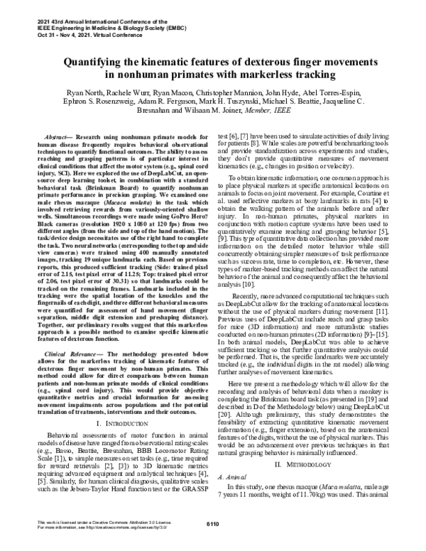 (PDF) Quantifying the kinematic features of dexterous finger movements ...