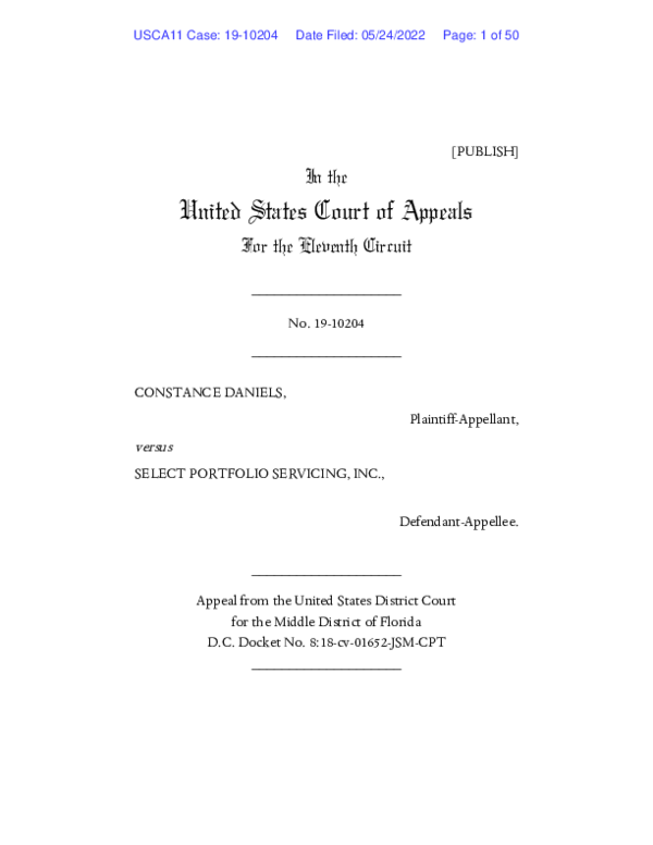 (PDF) SELECT PORTFOLIO SERVICING ( SPS ) LOSES AGAIN United States ...