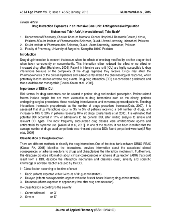 Pdf Medication Prescribing Error A Source Of Concern