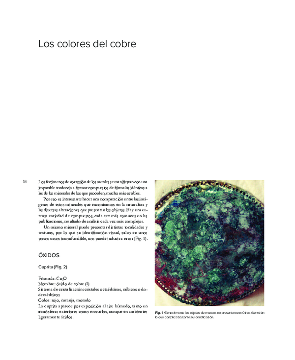 (PDF) Los colores del cobre