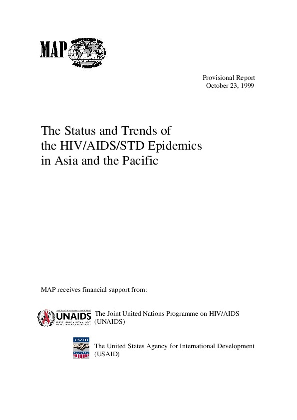 (PDF) The Status and Trends of the HIV / AIDS / STD Epidemics in Asia ...