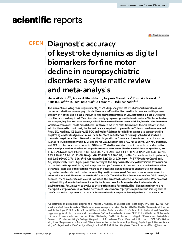 (PDF) Diagnostic accuracy of keystroke dynamics as digital biomarkers ...