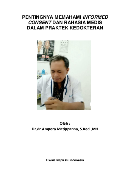 (PDF) PENTINGNYA MEMAHAMI INFORMED CONSENT DAN RAHASIA MEDIS DALAM PRAKTEK KEDOKTERAN