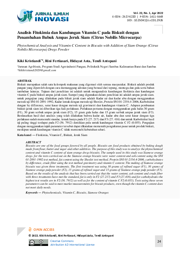 (PDF) Analisis Karbohidrat, Protein, dan Lemak Pada Biskuit | Hanifah Hani - Academia.edu