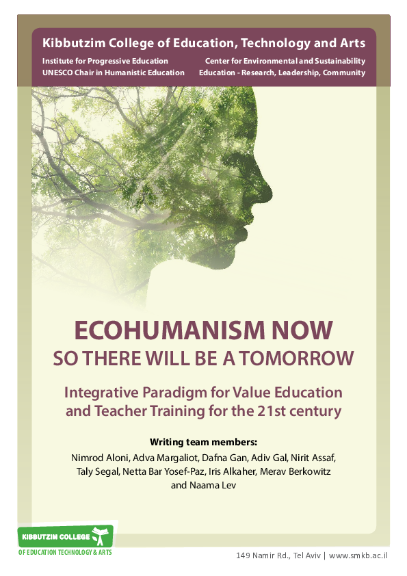 (PDF) Ecohumanism Now: Integrative Paradigm for Value Education and ...