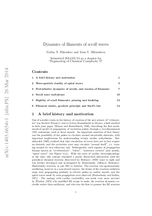 (PDF) Scroll wave turbulence | Vadim Biktashev - Academia.edu