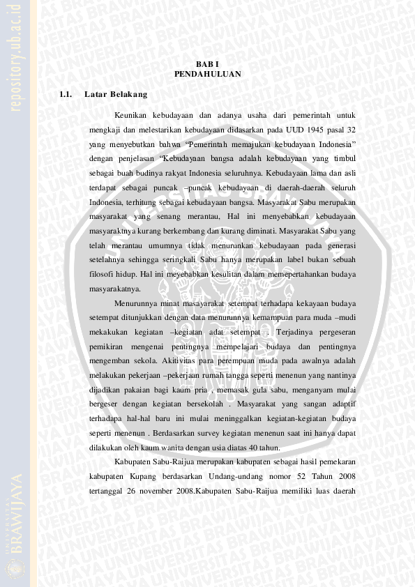 (PDF) Pusat Informasi Adat dan Budaya Sabu Kabupaten Sabu-Raijua Nusa ...