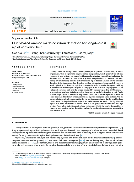 (PDF) Laser-based on-line machine vision detection for longitudinal rip ...