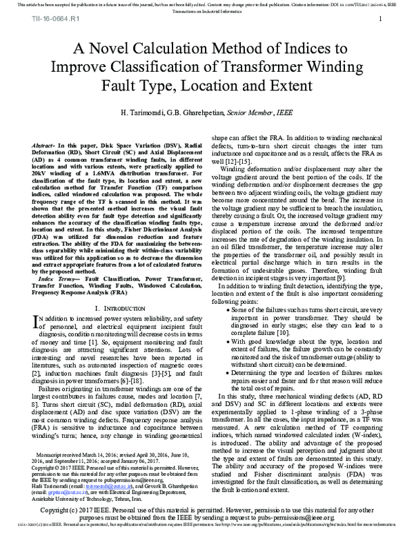 (PDF) Novel Calculation Method of Indices to Improve Classification of ...