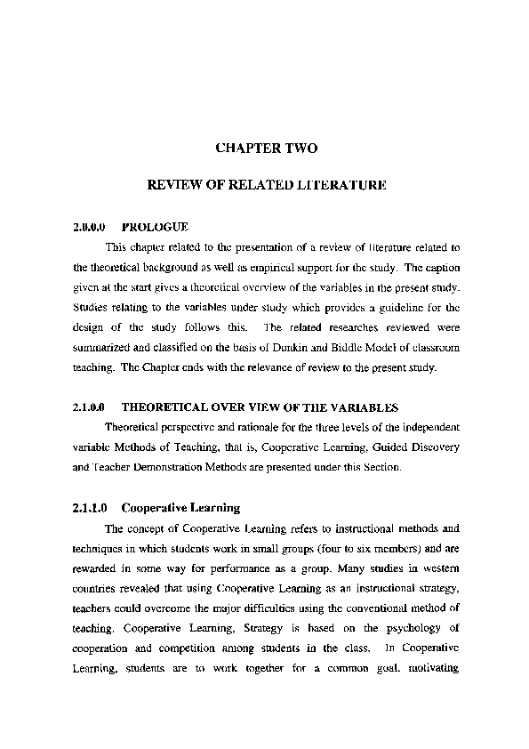 (PDF) Chapter Two: Review of Related Literature | olusegunsteve adegoke ...