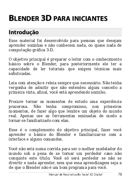 (PDF) Blender 3D para Iniciantes