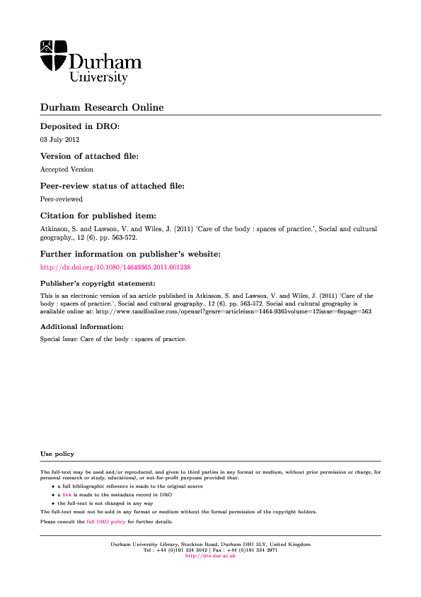 PDF Care Of The Body Spaces Of Practice Sarah Atkinson Academia edu pdf-care-of-the-body-spaces-of-practice-sarah-atkinson-academia-edu