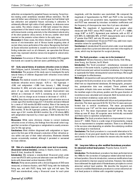 (PDF) The Scott procedure—a new era in the treatment of incomitance?