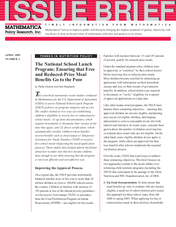 (PDF) Issue Brief Issue Brief