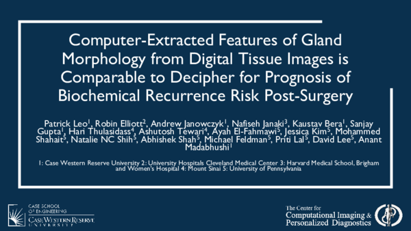 (PDF) PD52-02 COMPUTER-EXTRACTED Features of Gland Morphology from Digital Tissue Images is ...