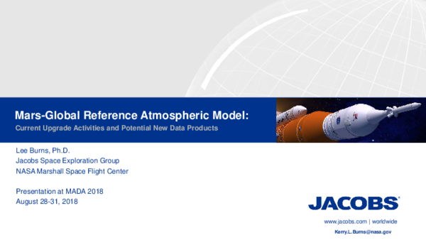 (PDF) Mars-Global Reference Atmospheric Model: Current Upgrade ...