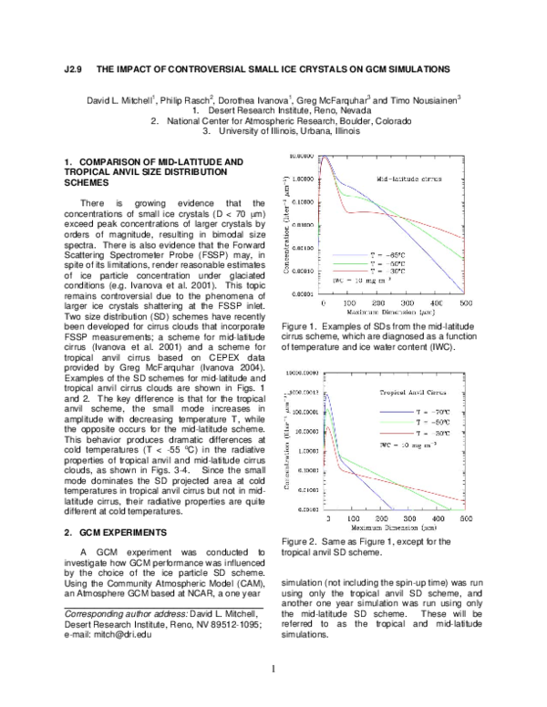 (PDF) 1. Comparison of Mid-Latitude and Tropical Anvil Size ...