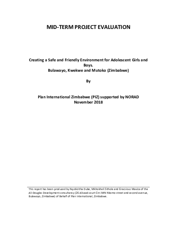 (PDF) Mid-Term Project Evaluation