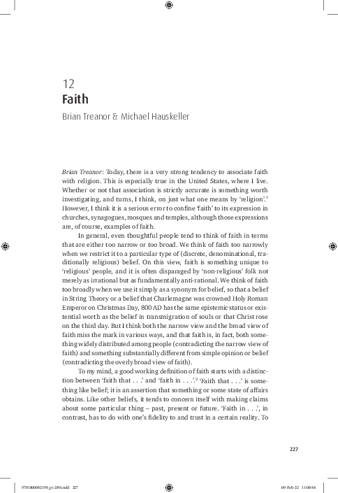 (PDF) Faith